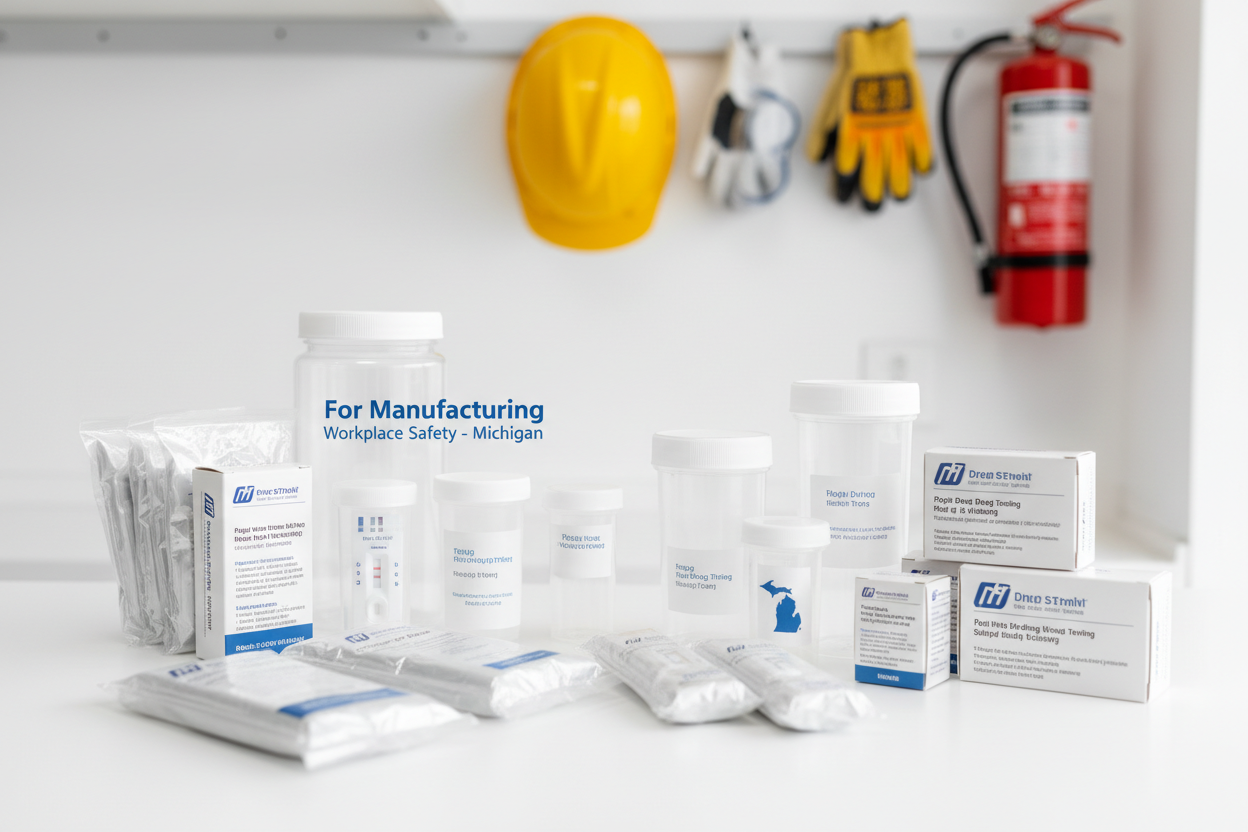 Manufacturing Drug Testing in Michigan: Urine vs Saliva 2026