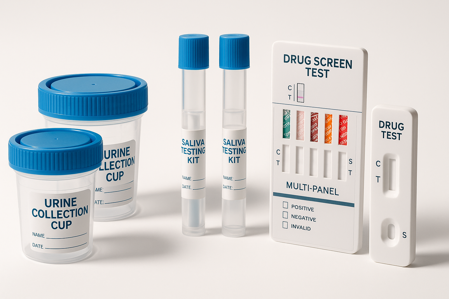 Urine vs. Saliva vs. Dip Card Drug Testing Methods